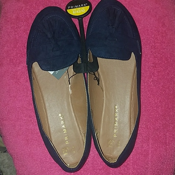 Primark | Shoes | Nwt Beautiful Navy Blue Loafers | Poshmark